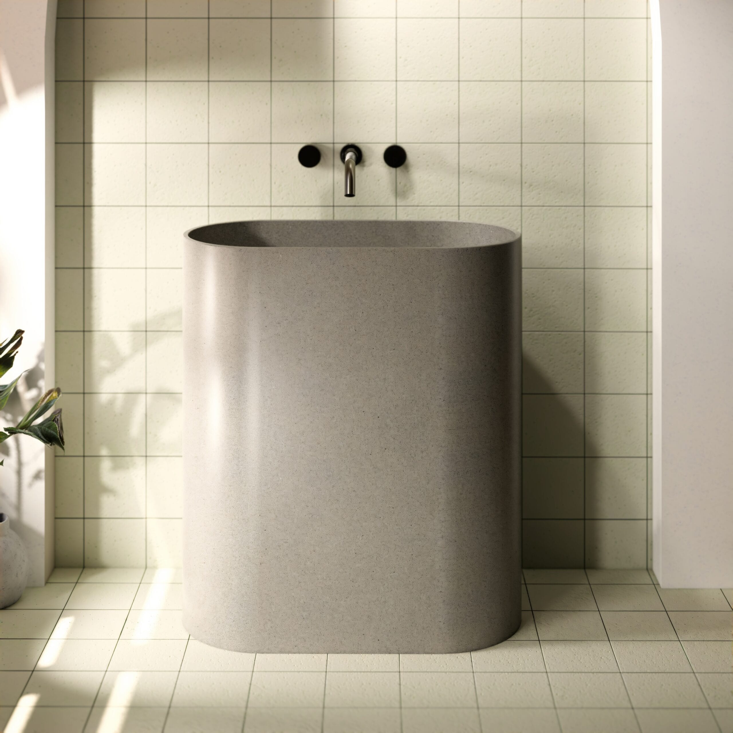 Pedestal sink - Oslo | Balux | Les possibilités infinies du béton!